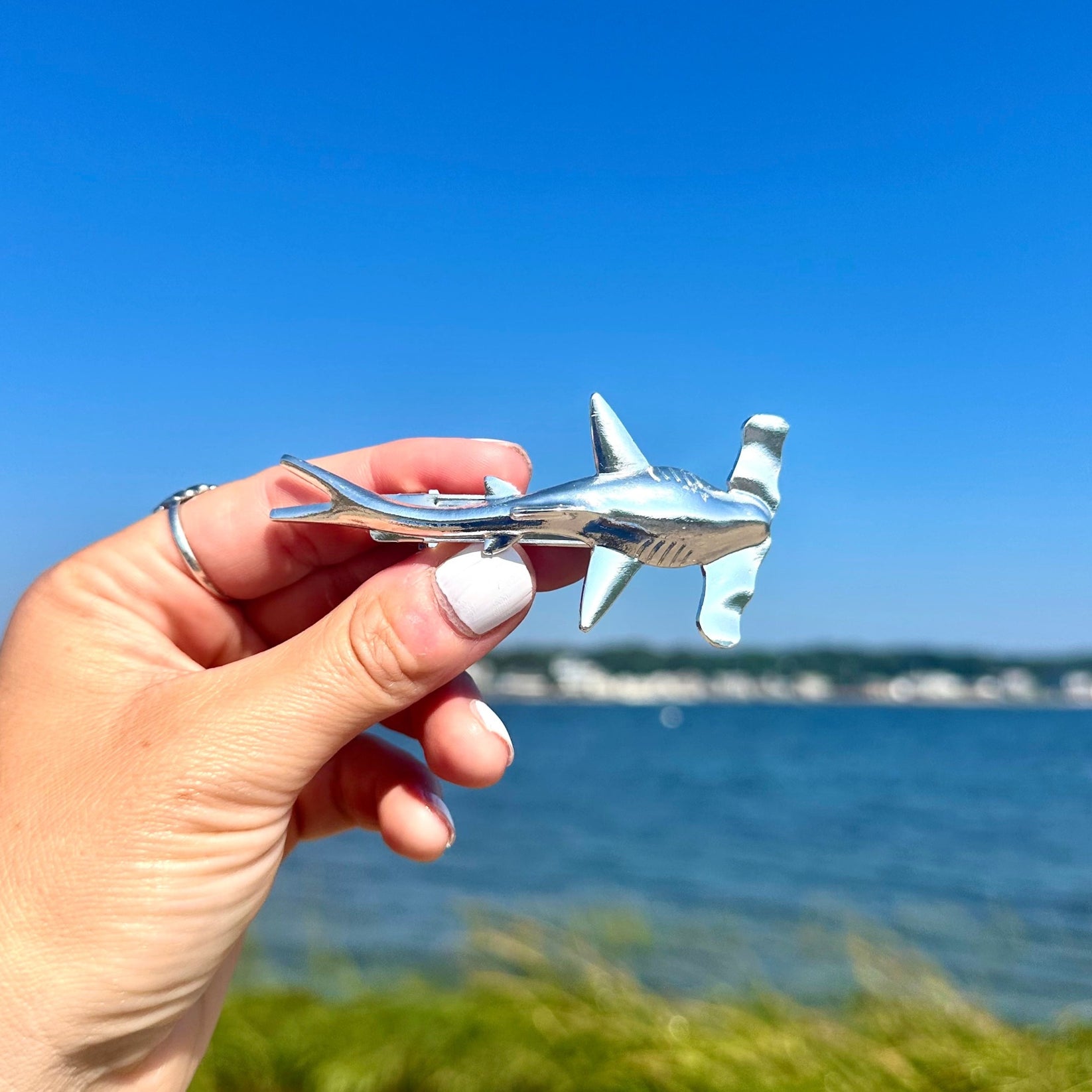 Hammerhead Shark Hair Clip – Salt N' Fin Co.