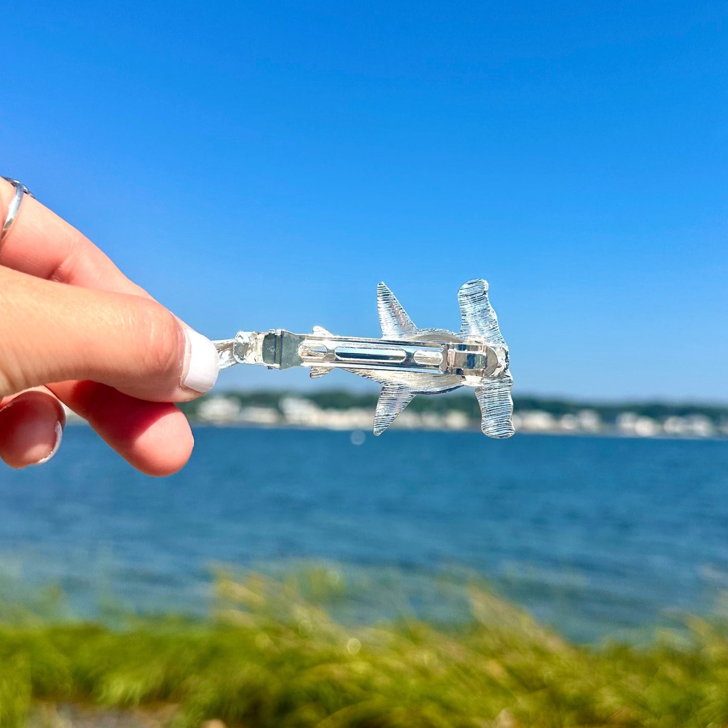 Hammerhead Shark Hair Clip – Salt N' Fin Co.