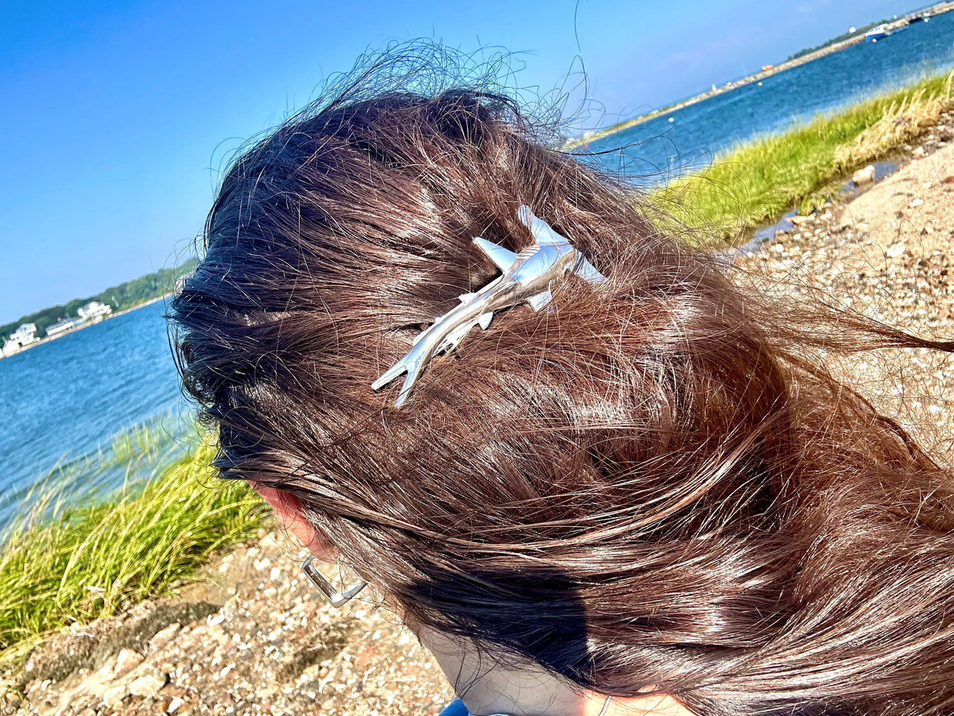 Hammerhead Shark Hair Clip – Salt N' Fin Co.