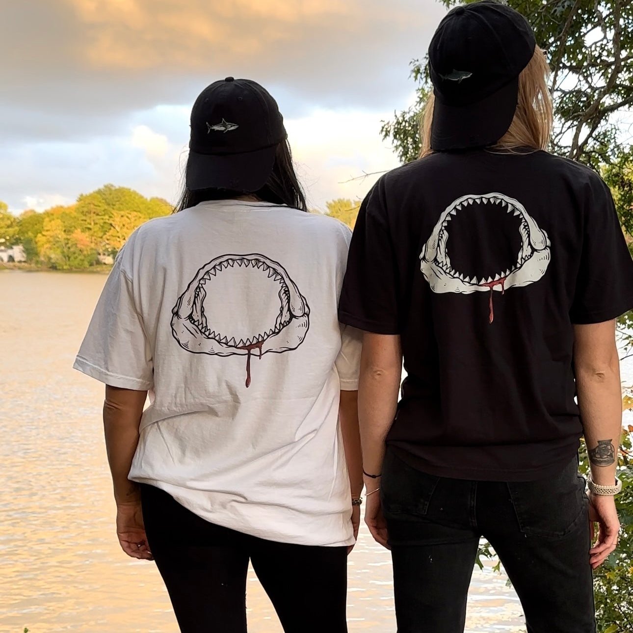 "i won't bite" Halloween Tee – Salt N' Fin Co.